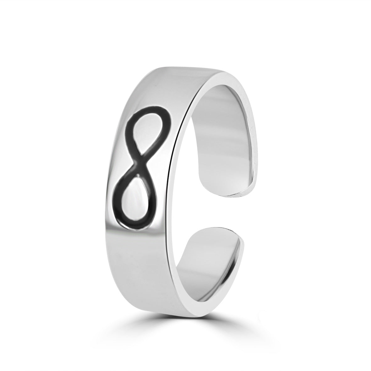 Silver Ring for men and Boys Plain Silver Ring – Zevrr