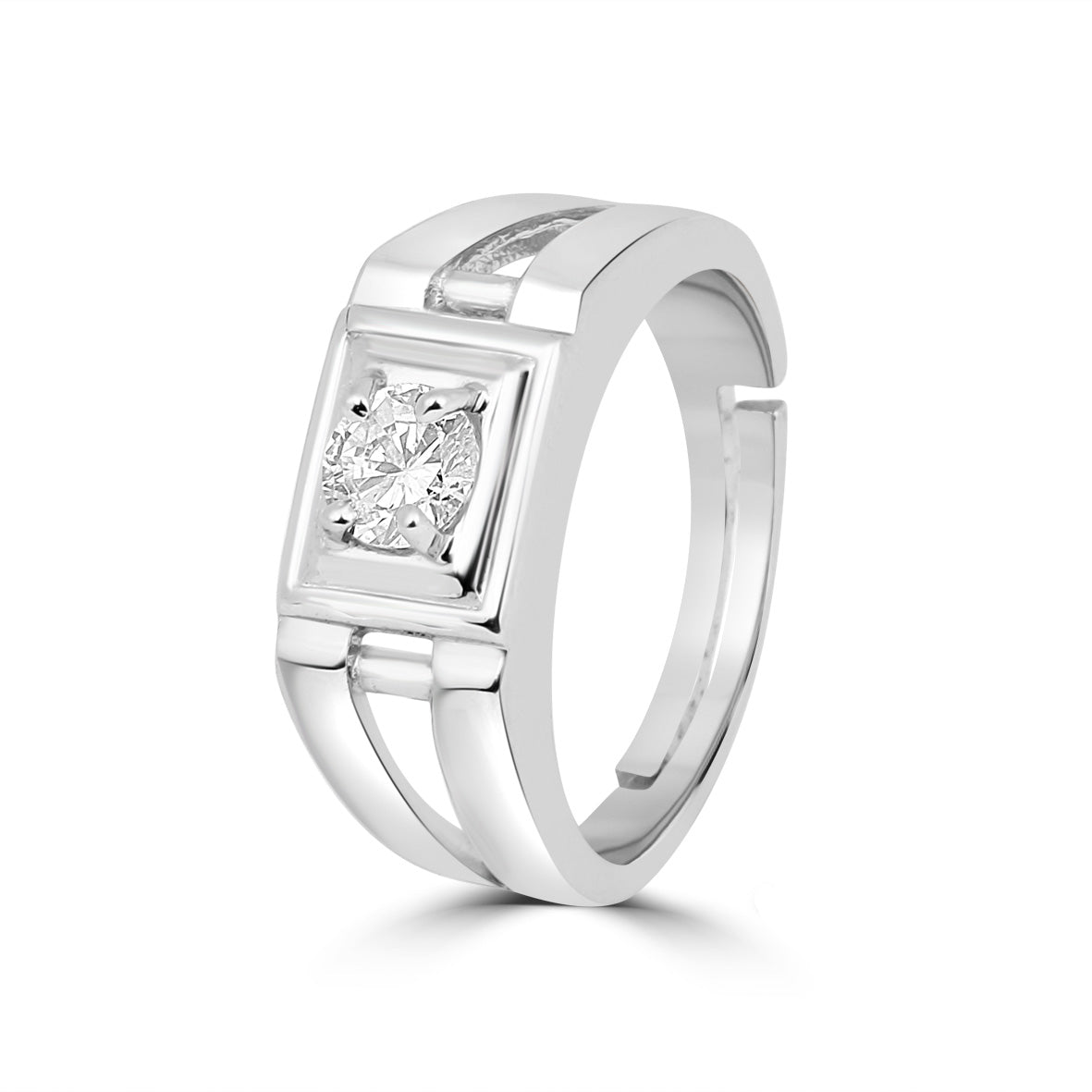 Silver Ring for Boys and Men Silver Ring – Zevrr